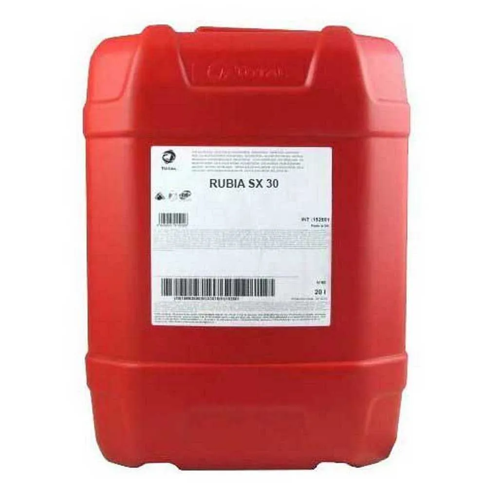 Total Rubia SX30 Single Grade Oil 20L Red | Waveinn