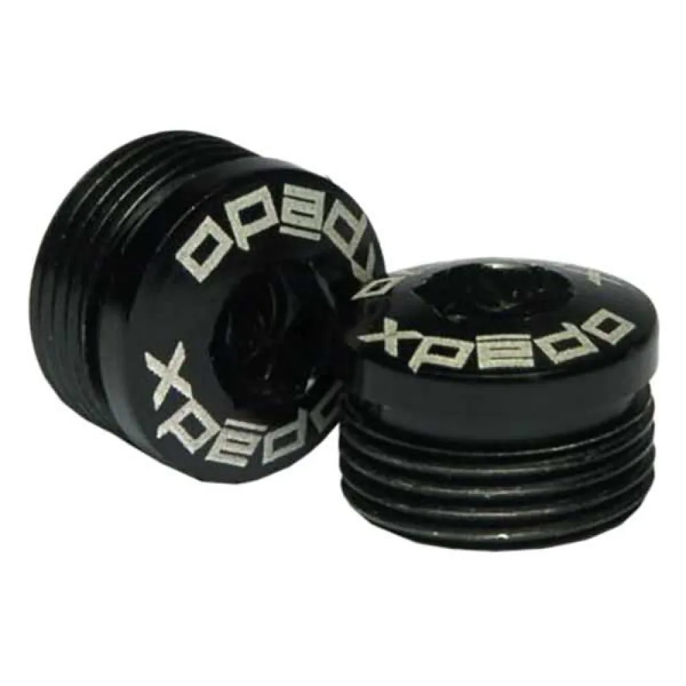 Xpedo Axle end caps, Silver | Bikeinn
