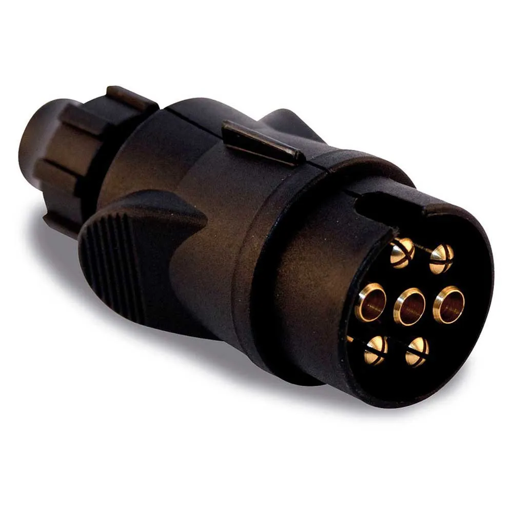 Goodyear Plastic Connnected 7 Pole Trailer Adapter Brown| Techinn