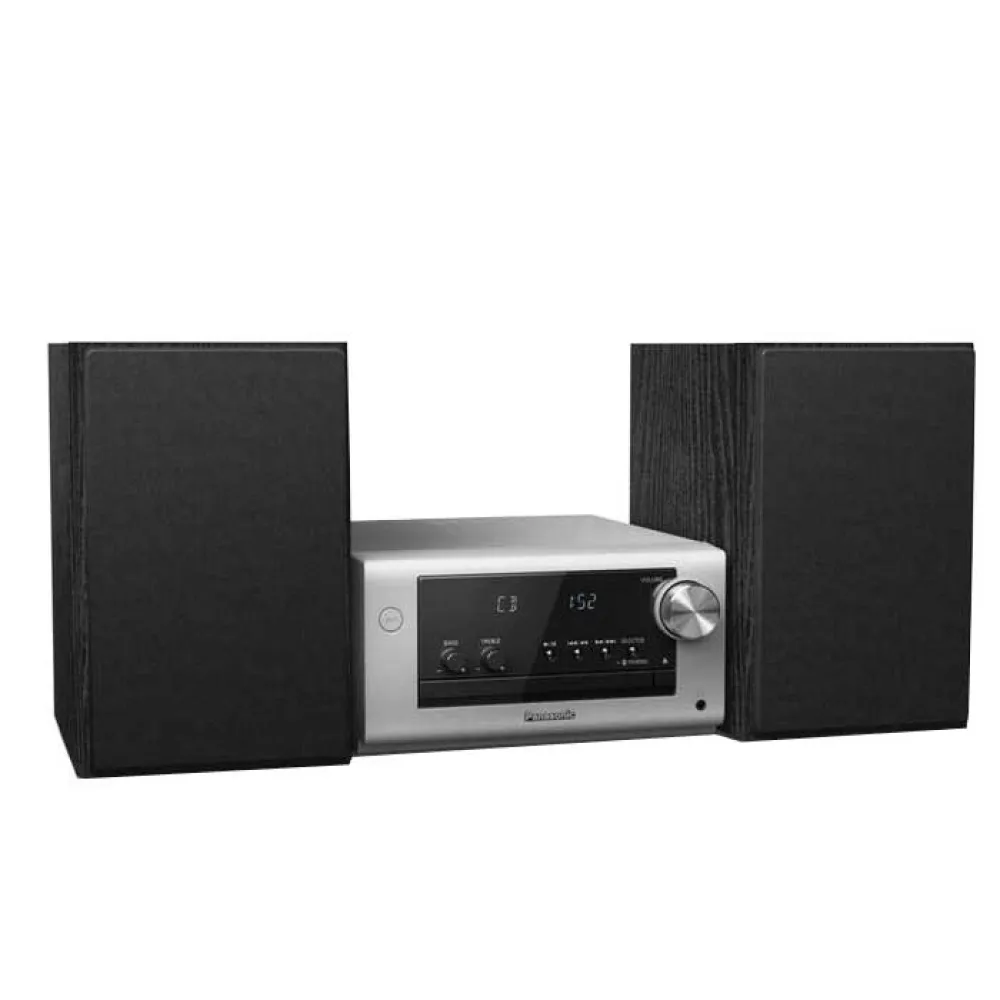 Panasonic SC-PM704EG-S Micro Hi-Fi Silver | Techinn