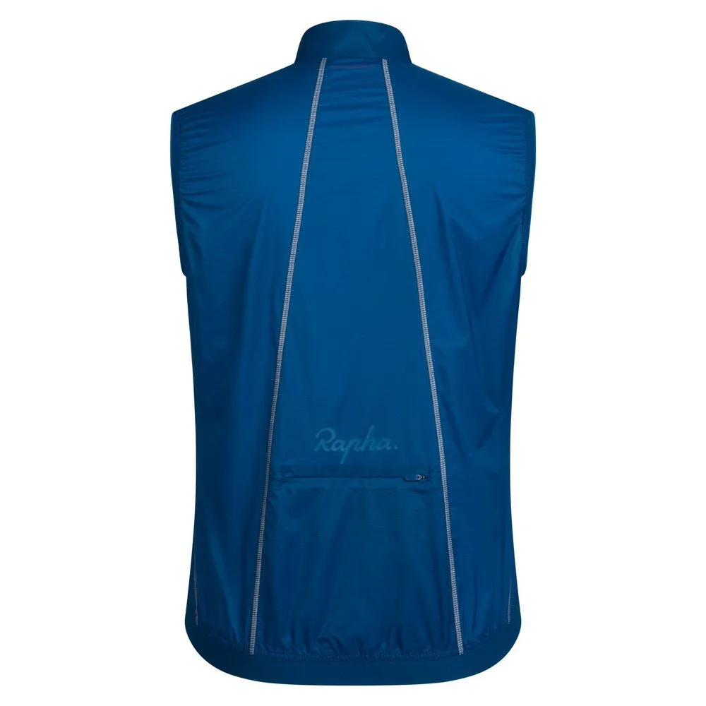 Rapha Wind Gilet, Blue | Bikeinn