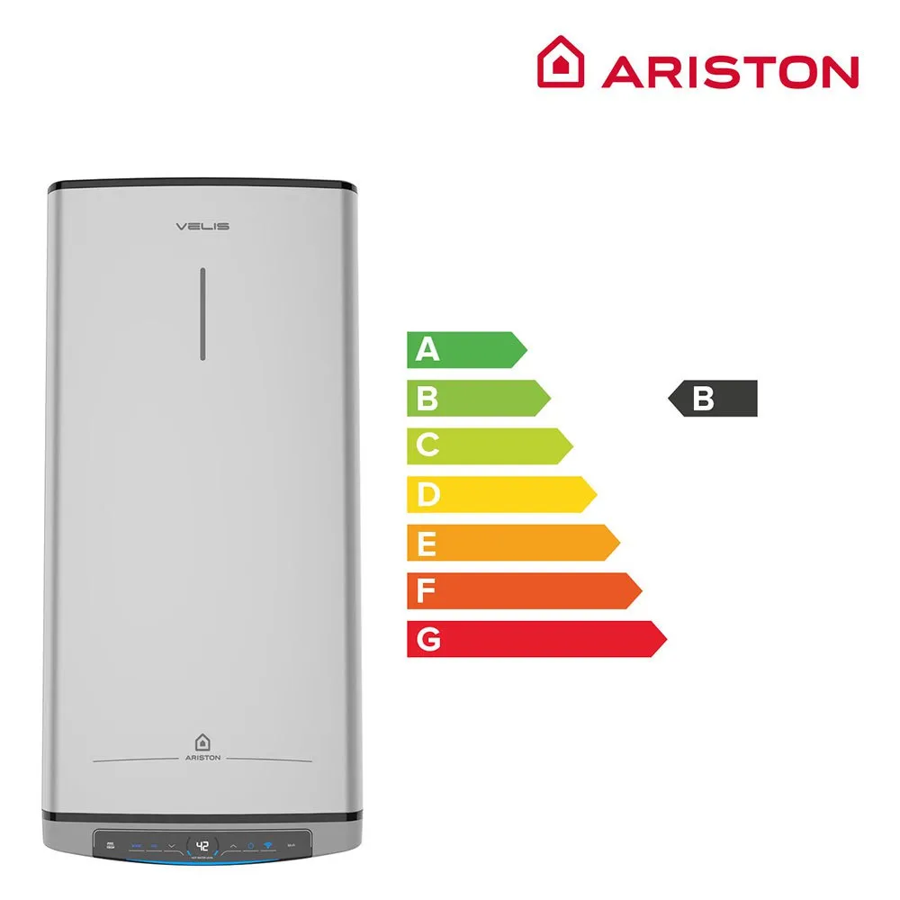 Ariston VELIS TECH DRY Wifi Electric thermo 80L Clear | Techinn