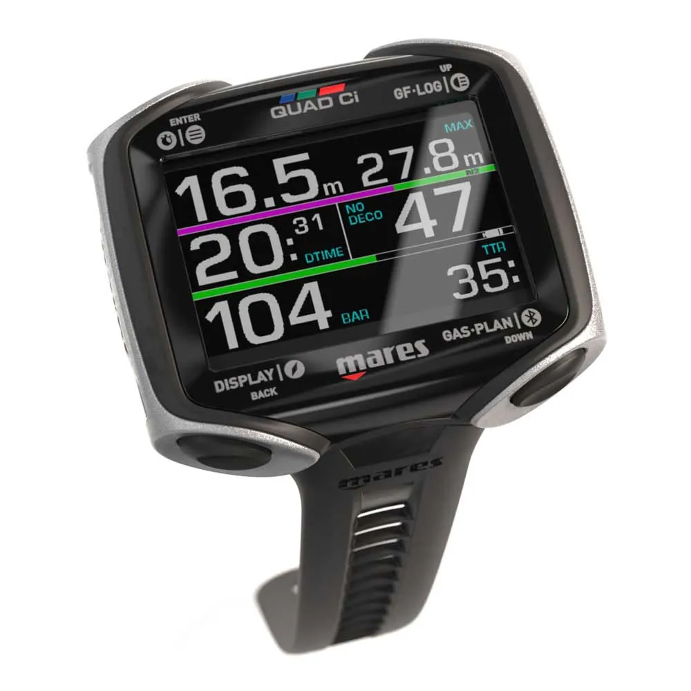 Mares Quad Ci dive computer Black | Diveinn