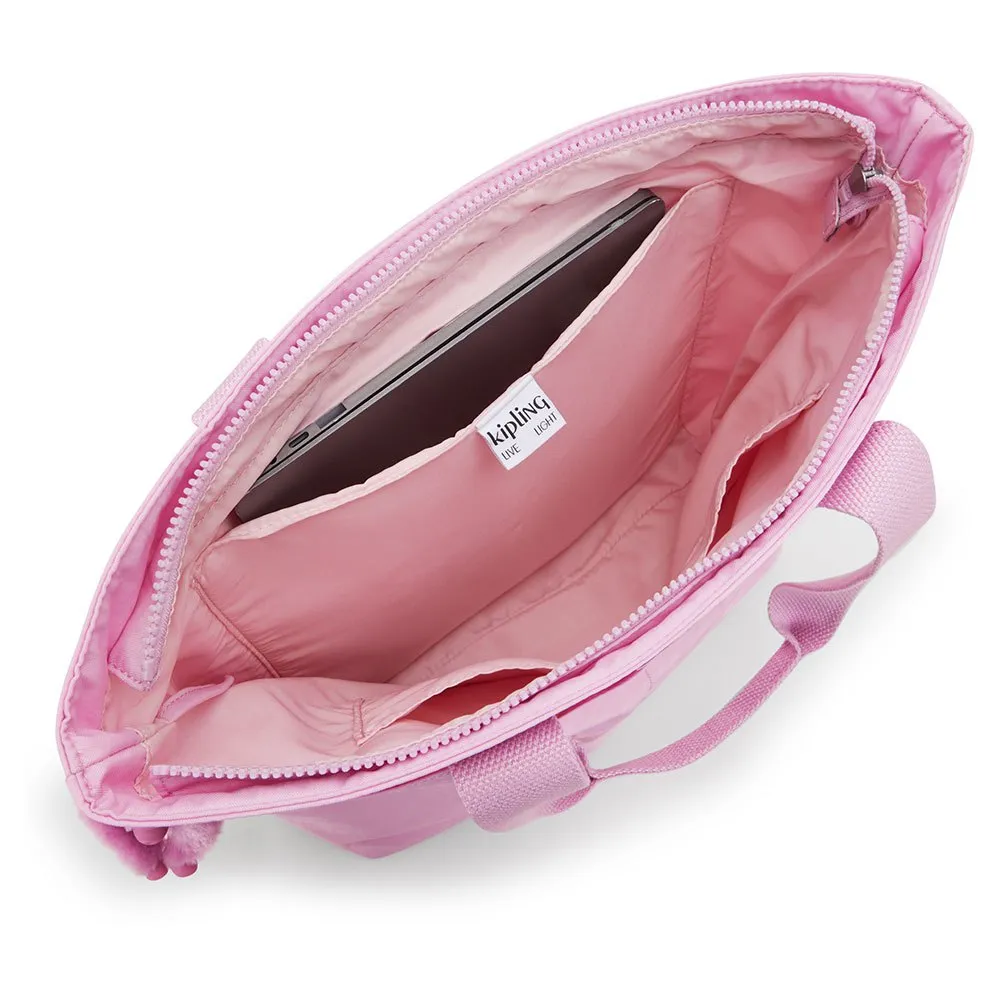 Kipling Hanifa 18.5L Bag Pink | Dressinn