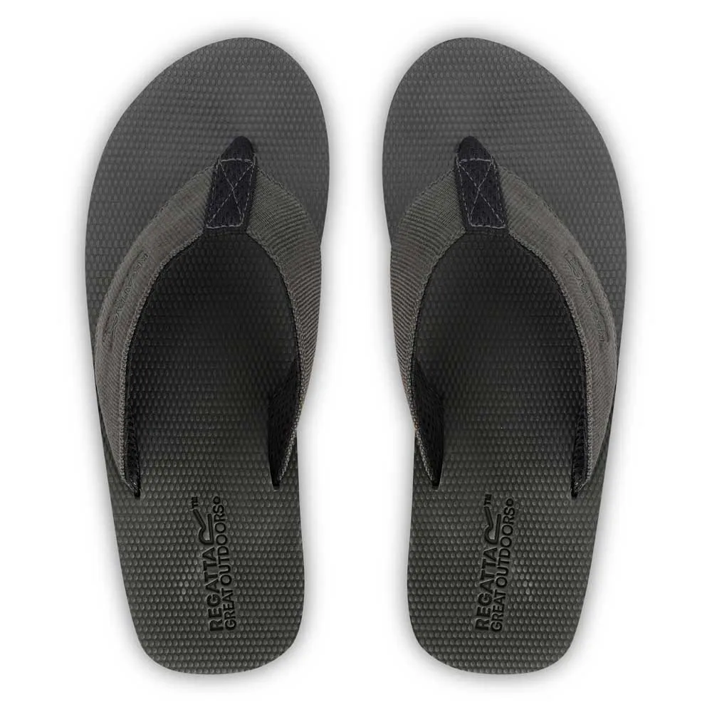 Regatta Rico flip flops Black | Trekkinn