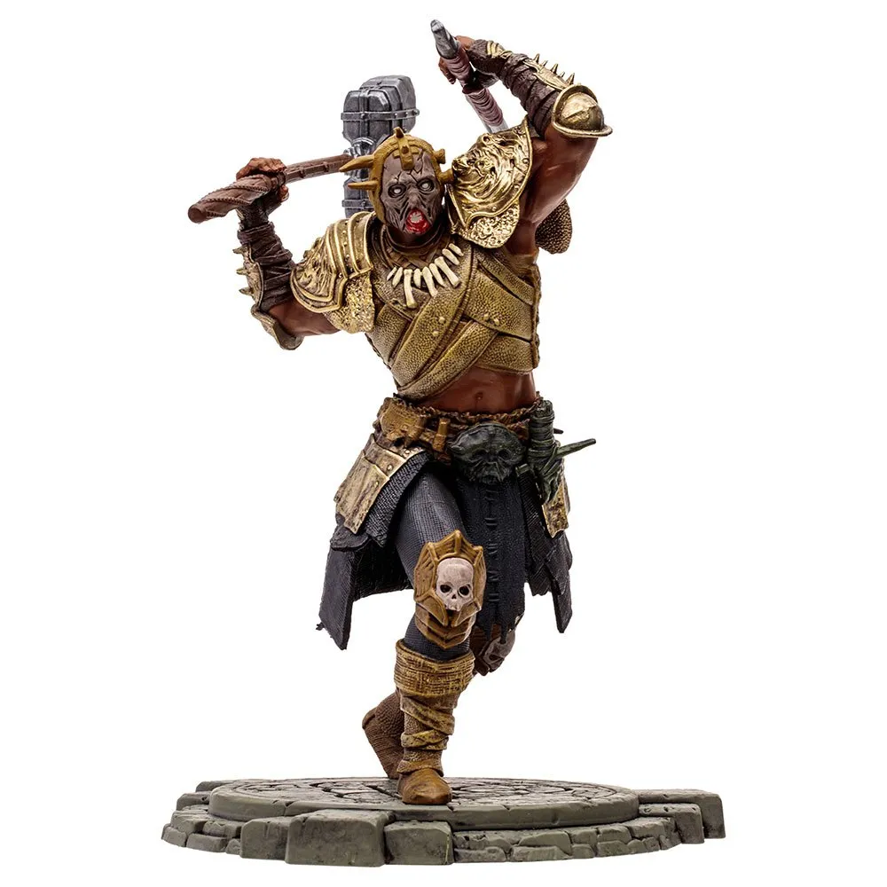 Mcfarlane Figura Diablo IV Fig Barbaro Rare 15 cm Dorado | Kidinn