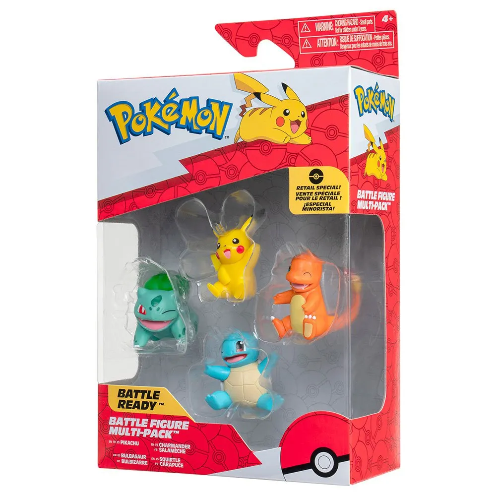 Pokemon Pack 4 Unidades Kanto | Techinn