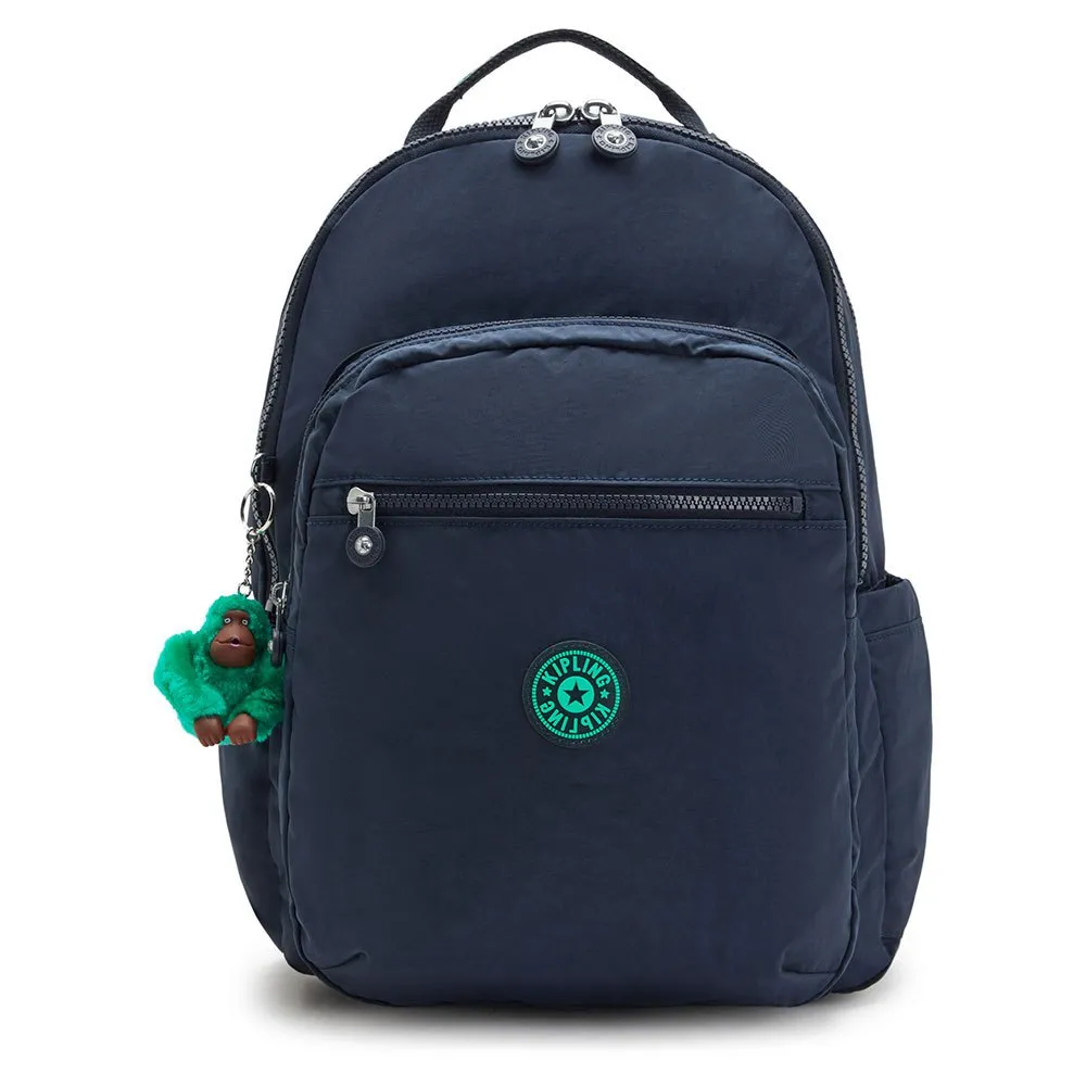 Kipling Zaino Seoul Lap 27L Blu | Dressinn