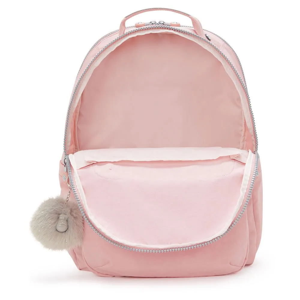 Kipling Seoul Lap 27L Backpack Pink | Dressinn