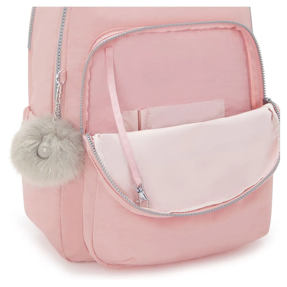 Kipling Seoul Lap 27L Backpack Pink | Dressinn