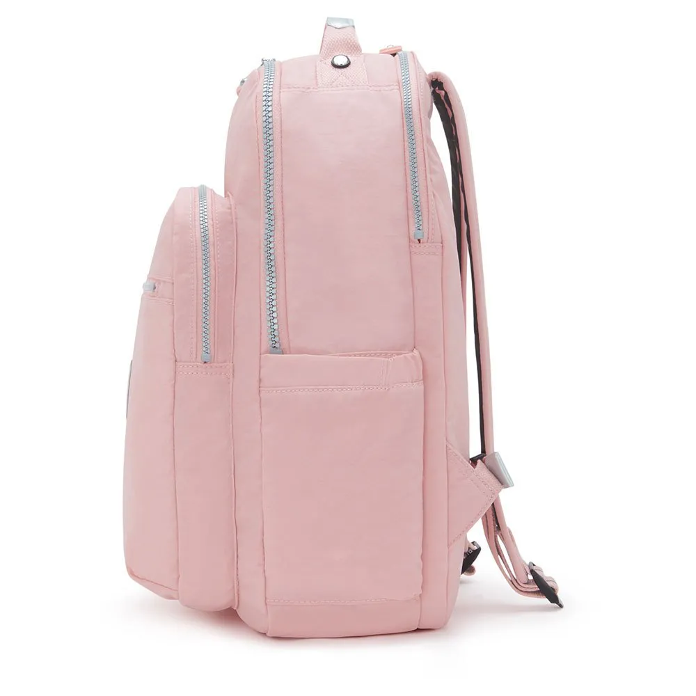 Kipling Seoul Lap 27L Backpack Pink | Dressinn