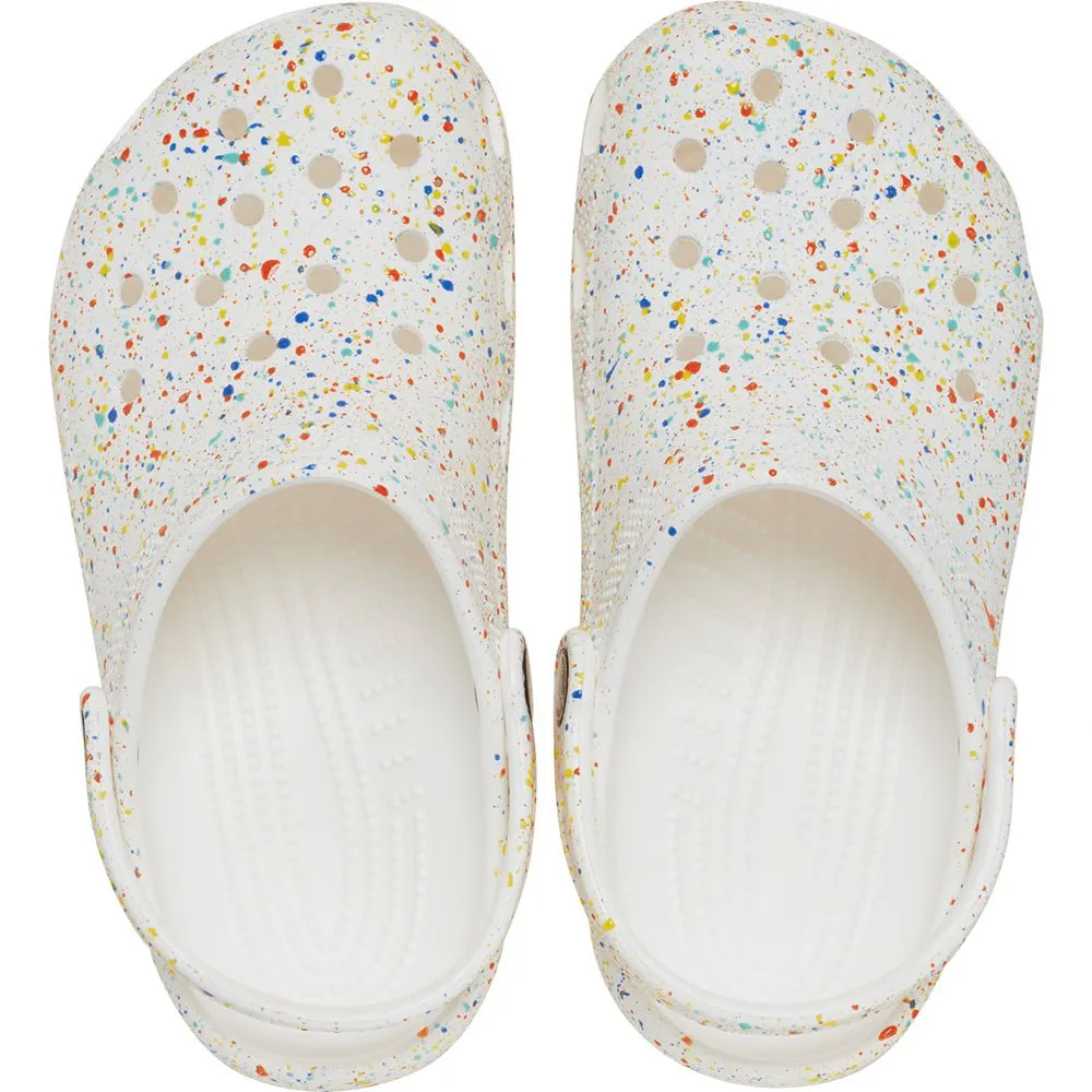 Crocs Classic Paint Splatter Clogs Multicolor | Dressinn