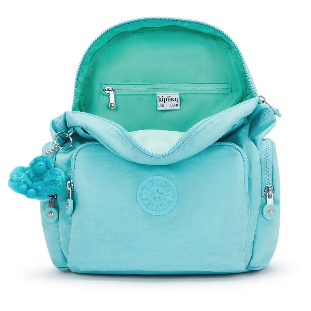 Kipling City Zip S 13L Backpack Blue | Dressinn