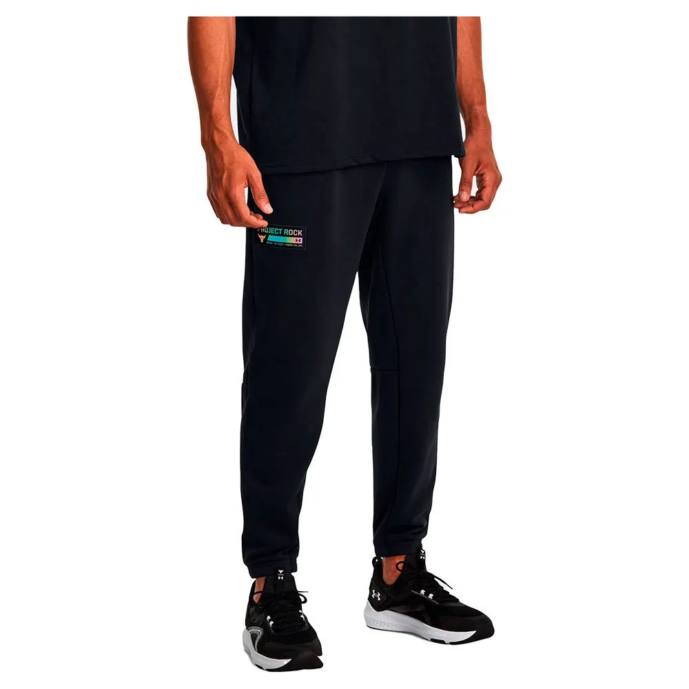 Under armour Project Rock Heavyweight Terry Pants Black| Traininn