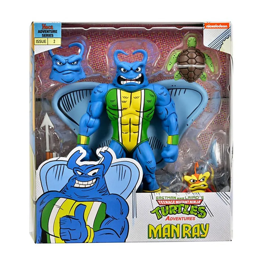 Neca Ninja Turtles Teenage Mutant Archie Comics Action Man Ray Figure ...