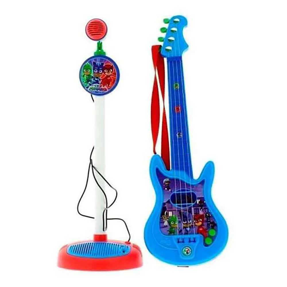 Reig musicales Pj Masks Standing Guitar And Microphone With Adjustable ...