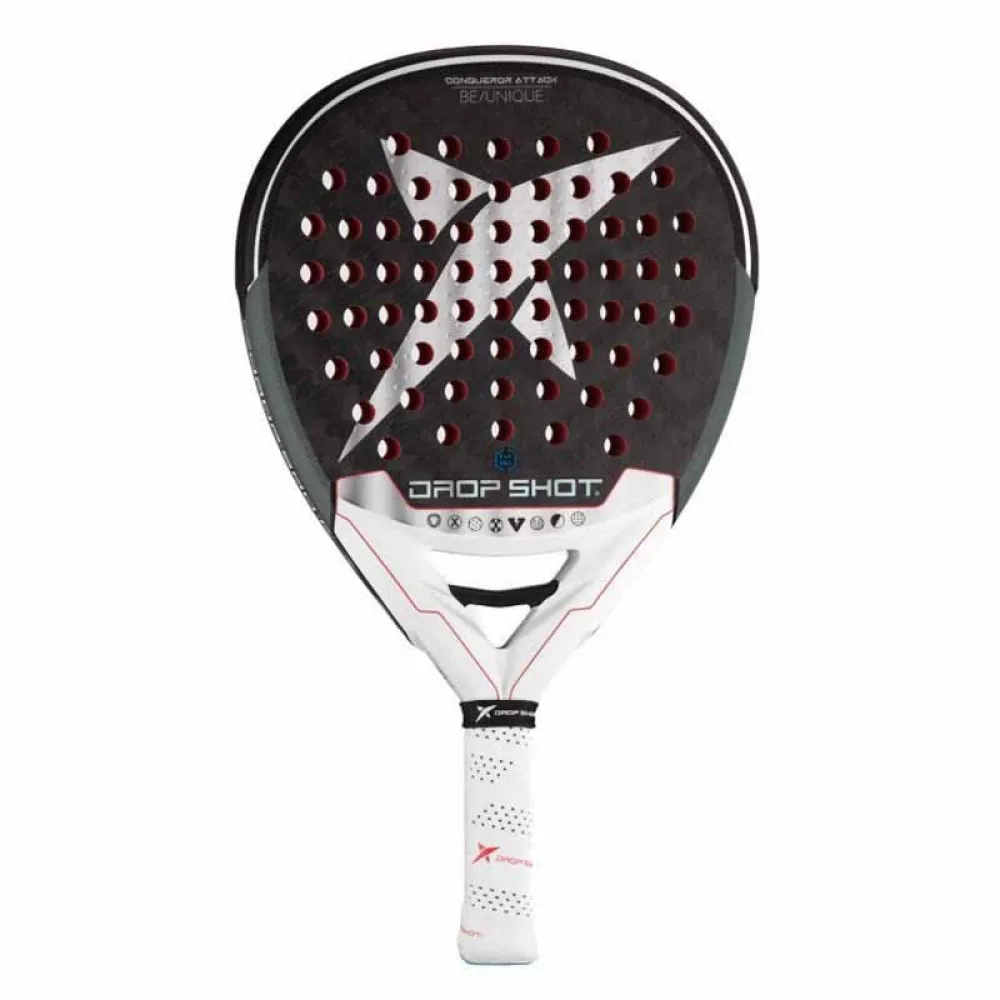 Drop shot Conqueror Attack Padel Racket | Smashinn