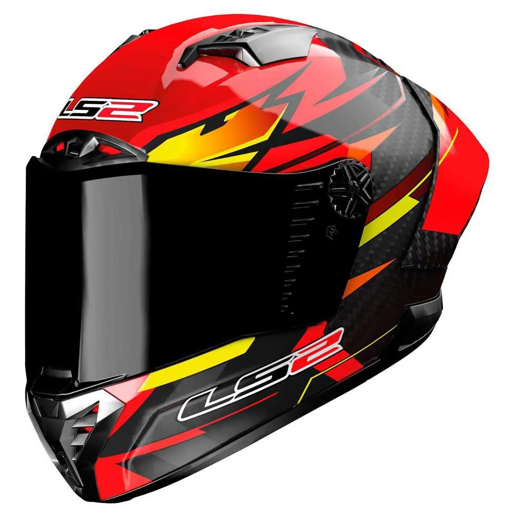 LS2 FF805 Thunder Carbon GP Aero Fire full face helmet Multicolor ...