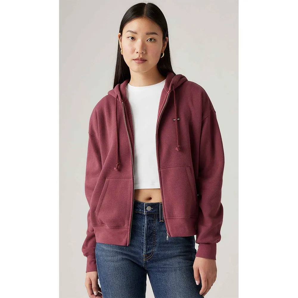 Levi´s ® Everyday Reißverschlusspullover Rot | Dressinn