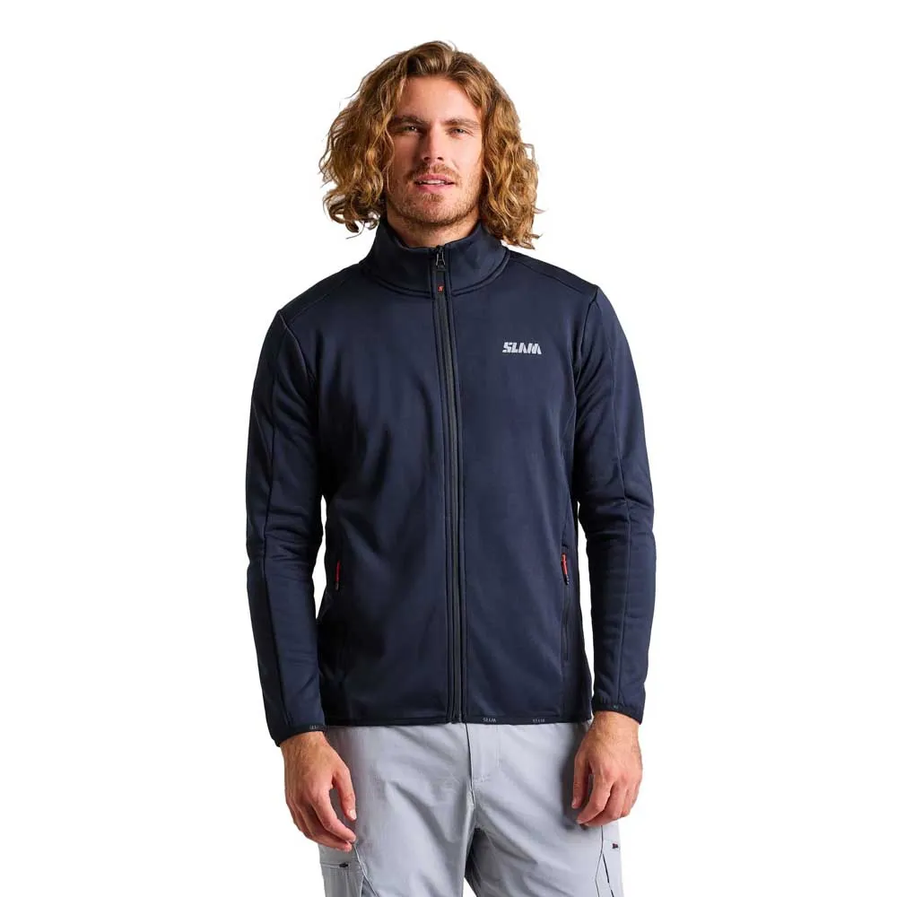 Slam Active Powerstretch full zip fleece Blue | Waveinn