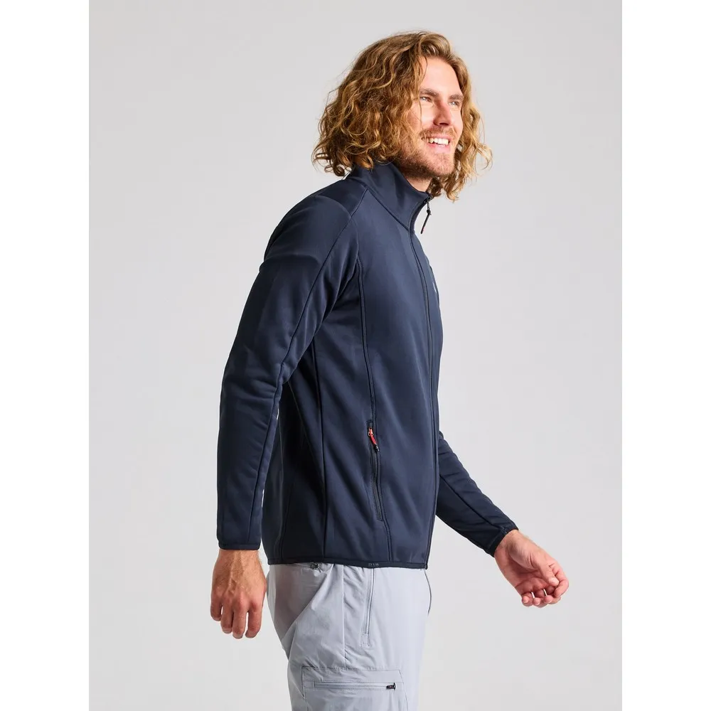 Slam Active Powerstretch full zip fleece Blue | Waveinn