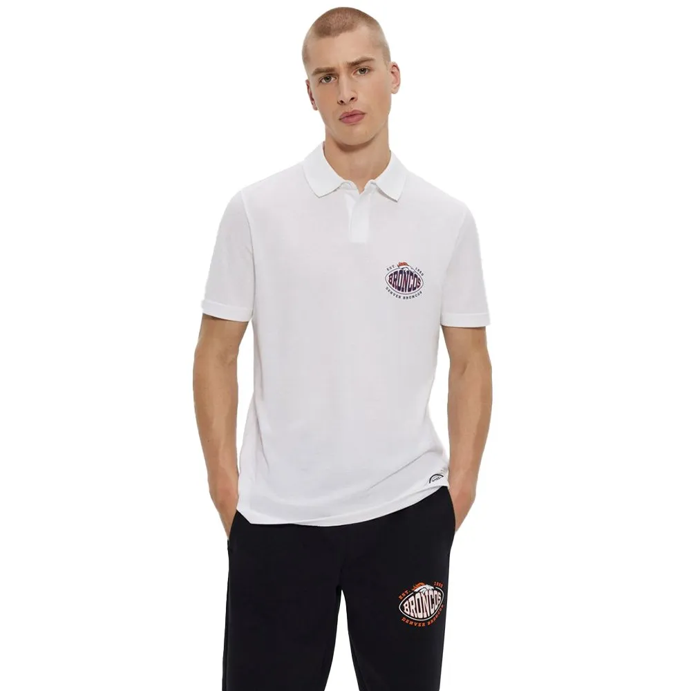 BOSS Pat Nfl 10253371 short sleeve polo White | Dressinn