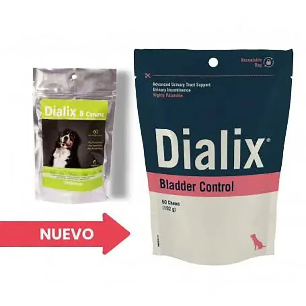 Vetnova Dialix Bladder Control Dog Supplement 60 Units Clear| Horse-riding