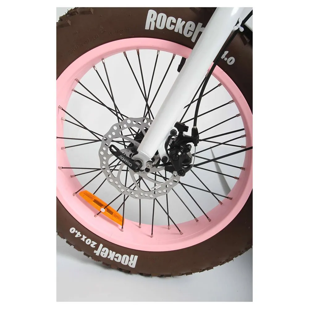 Volta Bicicleta eléctrica Cupcake Fat 17Ah, Blanco | Bikeinn