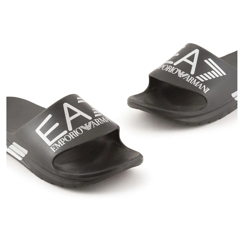 EA7 EMPORIO ARMANI XBP008_XK337 Slides Black | Dressinn