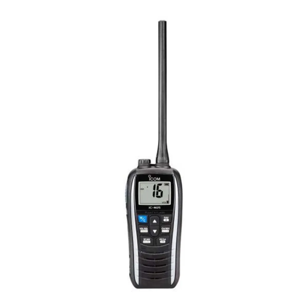 Icom M25 VHF Walkie-Talkie Silver | Waveinn
