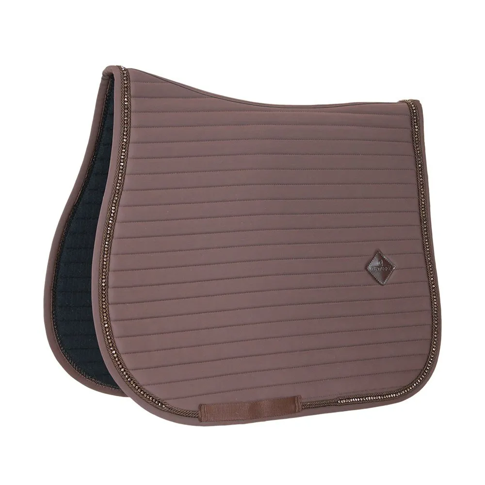 Kentucky Pearls jump saddle pad Brown | Horse Riding