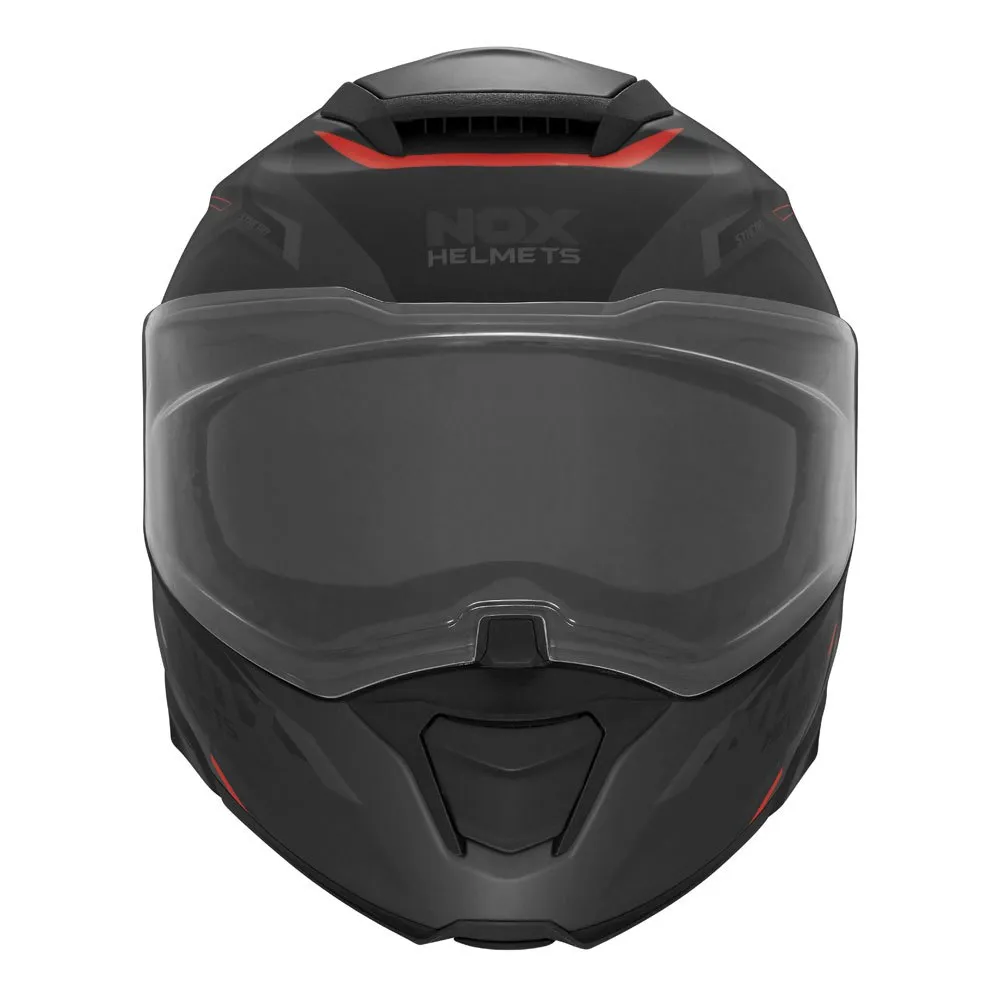 Nox helmets N967 Synchro modular helmet Black | Motardinn