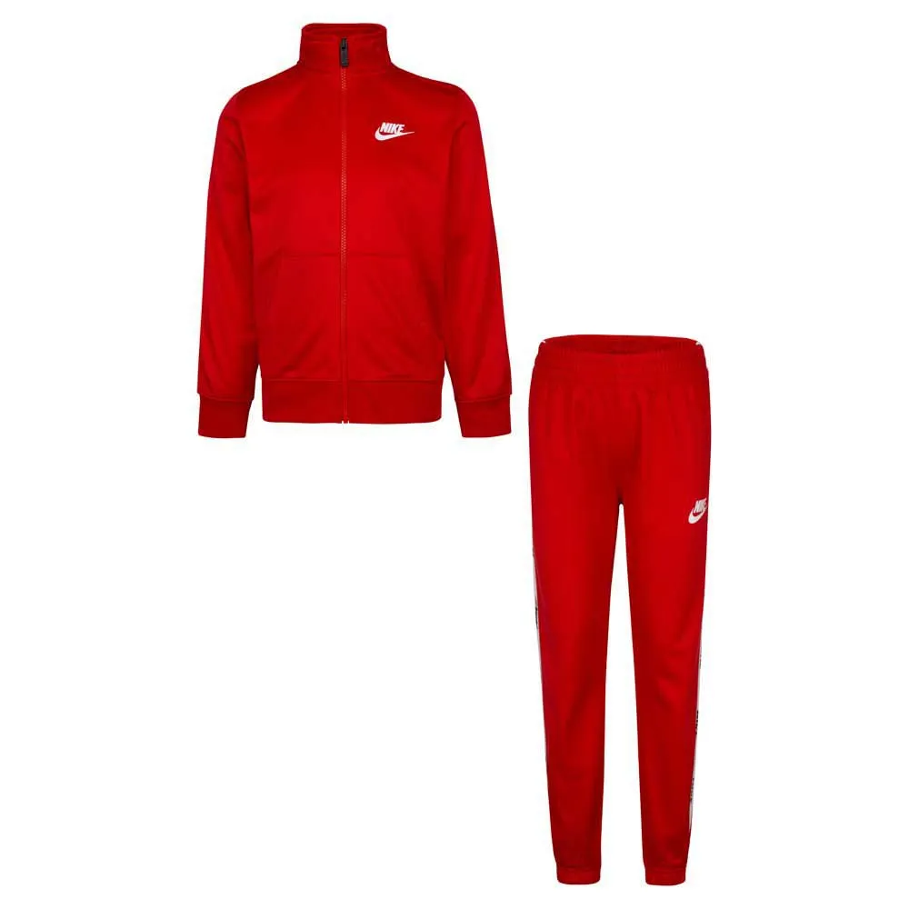 Nike Logo Tracksuit Red | Kidinn