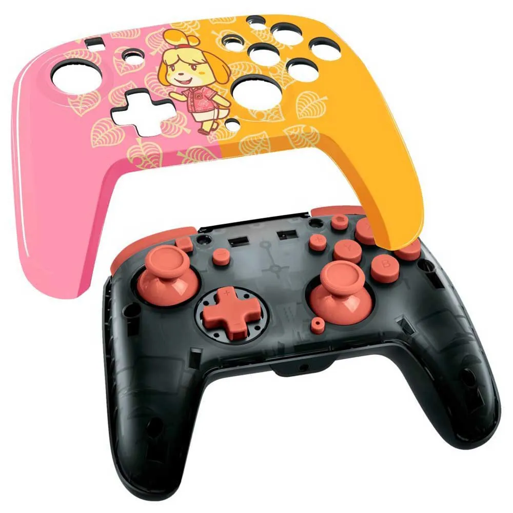 PDP Faceobb Deluxe Isabelle nintendo switch controller Pink| Techinn