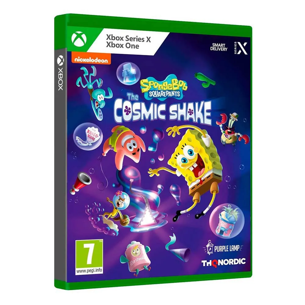XBOX Series X SpongeBob Cosmic Shake Clear | Techinn