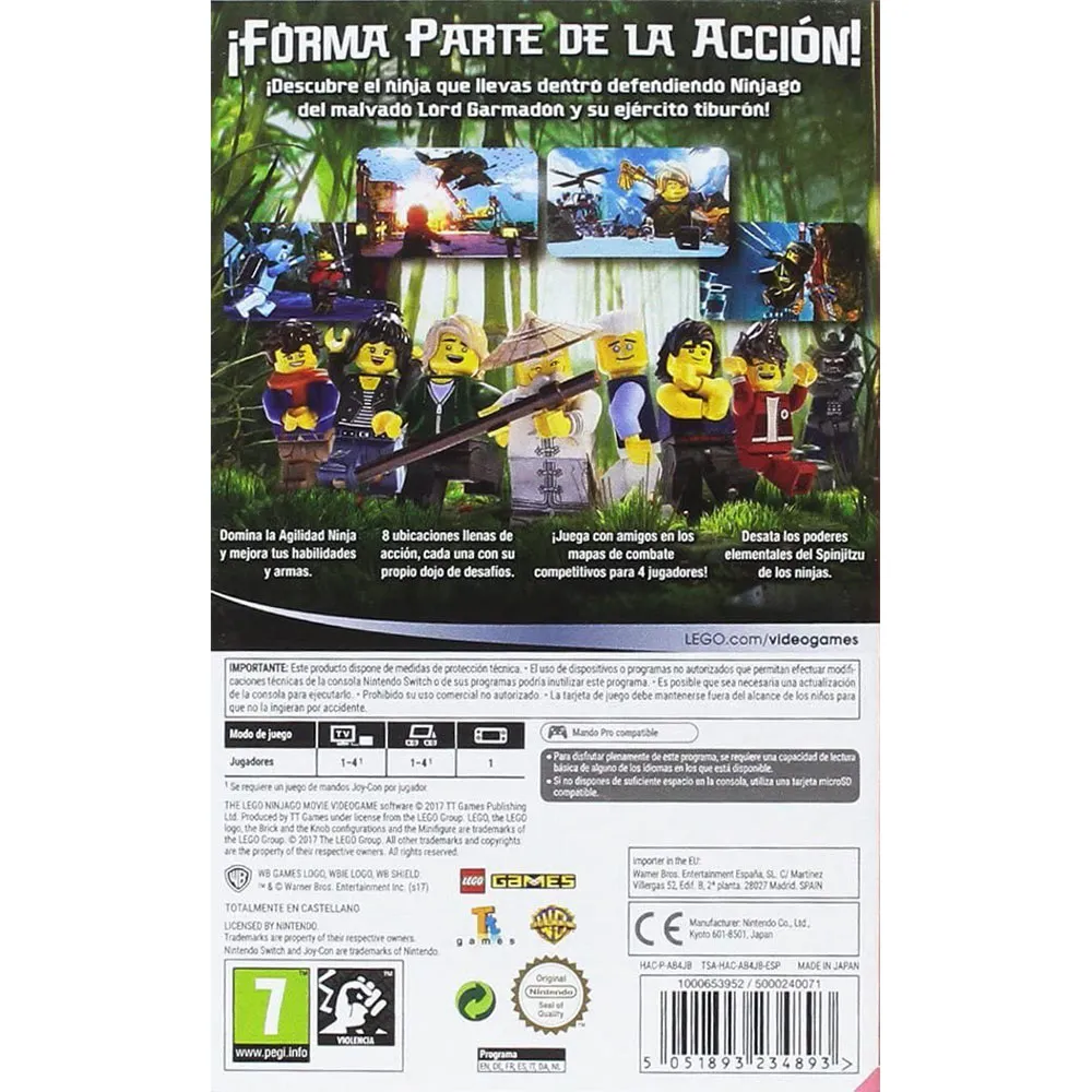 Nintendo Switch La LEGO Ninjago | Techinn