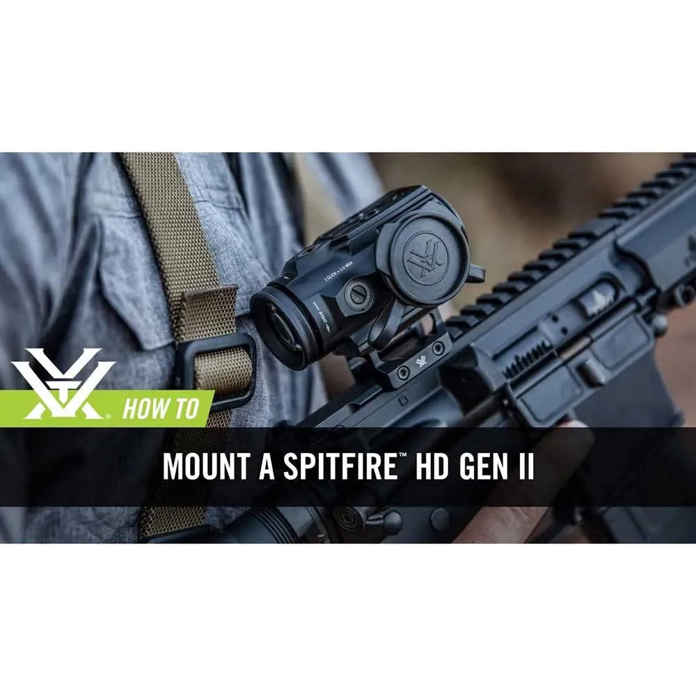 Vortex Spitfire HD Gen II SPR-300 Red Dot Sight | Hunting