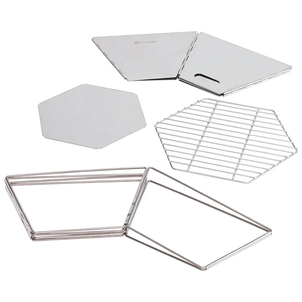 Outwell Cantal barbecue Silver | Trekkinn