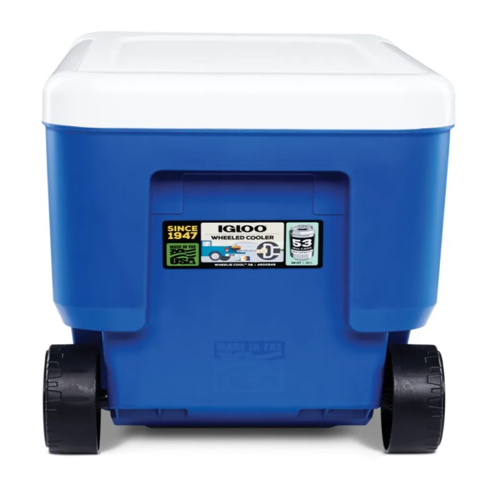Igloo coolers Wheelie Cool 38 36L Wheeled Rigid Portable Cooler| Trekkinn