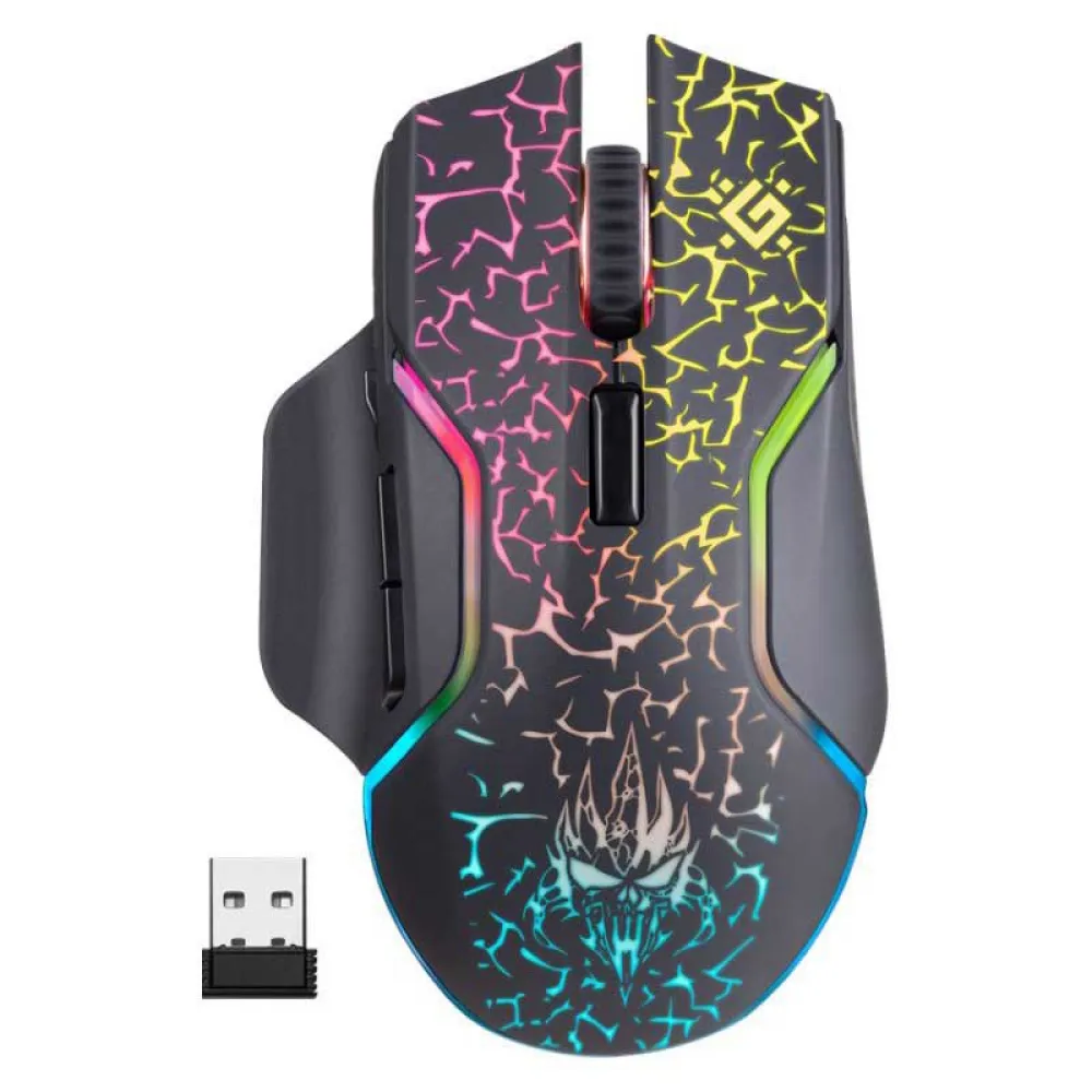Defender GM-067 OneShot gaming mouse Green | Techinn