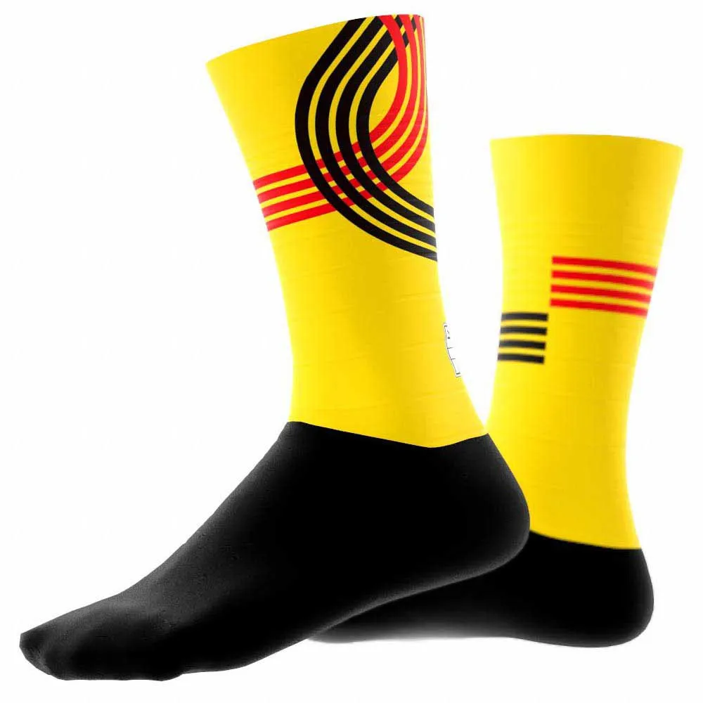 Bioracer Olympics 2024 socks, Yellow | Bikeinn