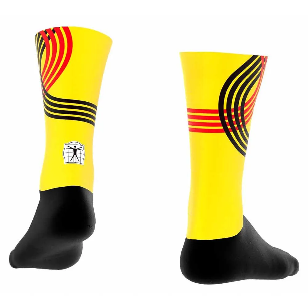 Bioracer Olympics 2024 socks, Yellow | Bikeinn