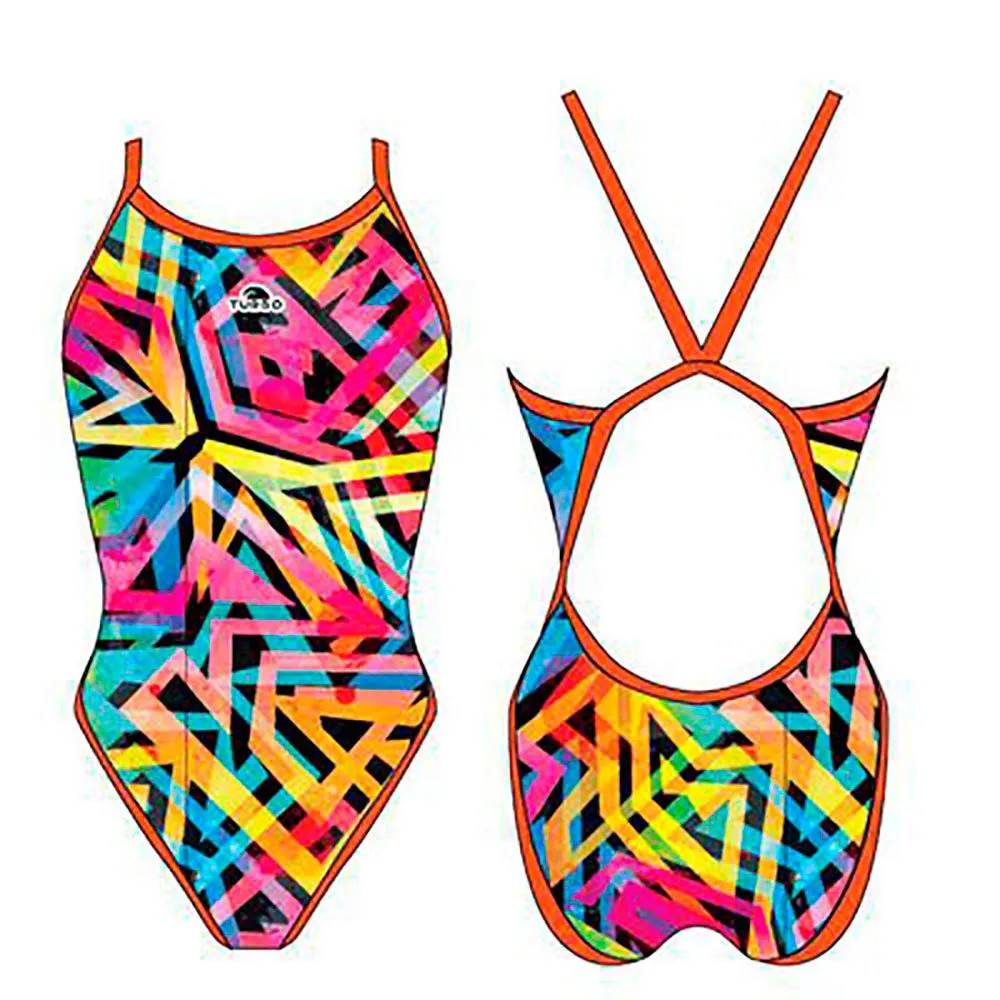 Turbo Geoflu swimsuit Multicolor | Swiminn
