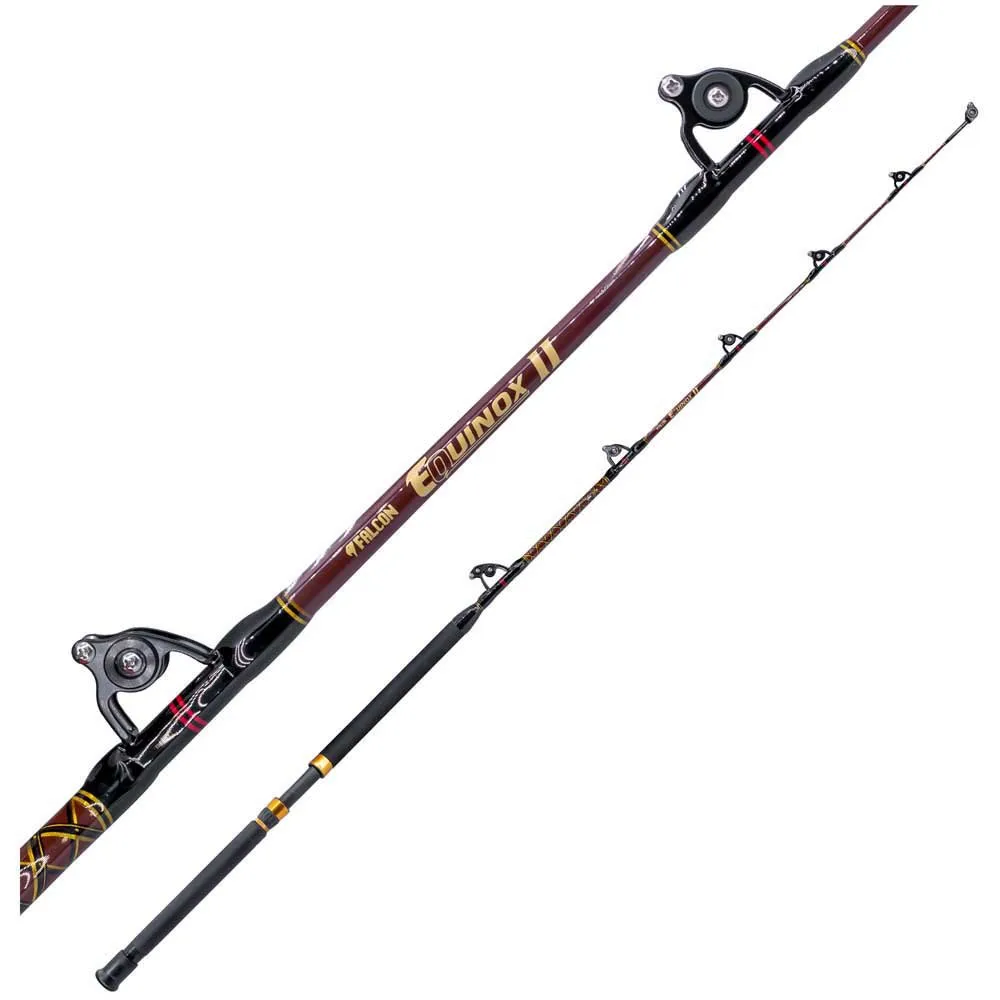 Falcon Equinox II Tuna Trolling Rod Golden | Waveinn