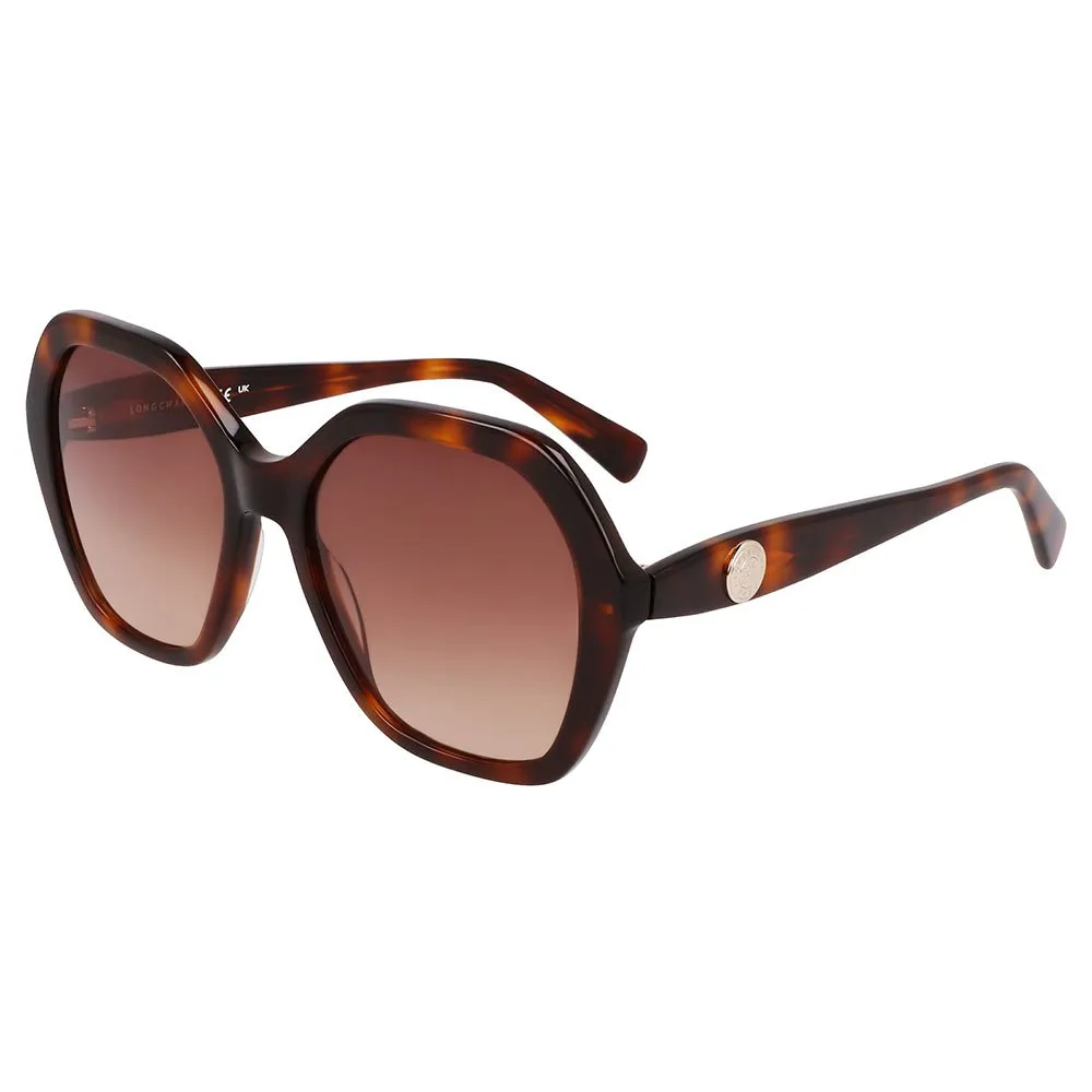 Longchamp 759S Woman sunglasses Golden | Dressinn