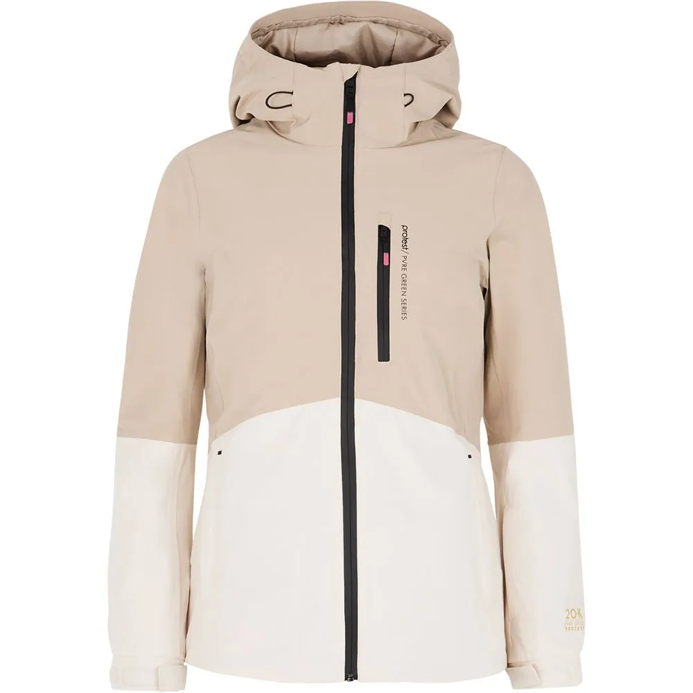Protest Disk jacket Beige | Snowinn