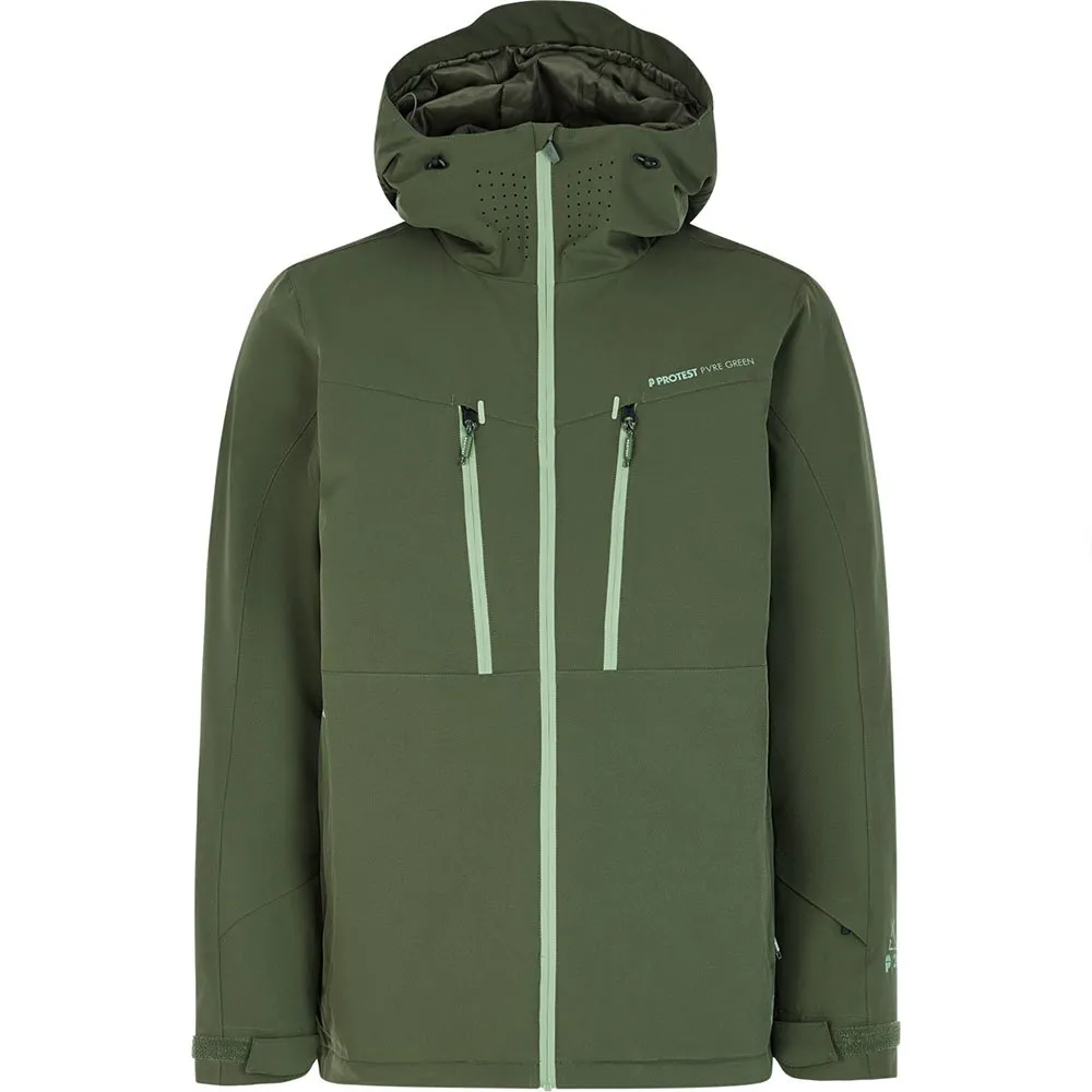 Protest Timothy jacket Green | Snowinn