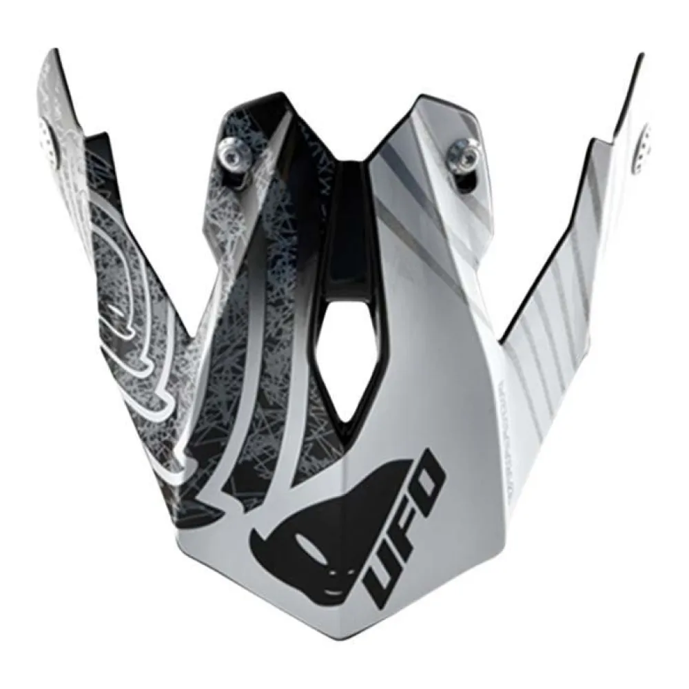 UFO Warrior Shock Visor Black | Motardinn