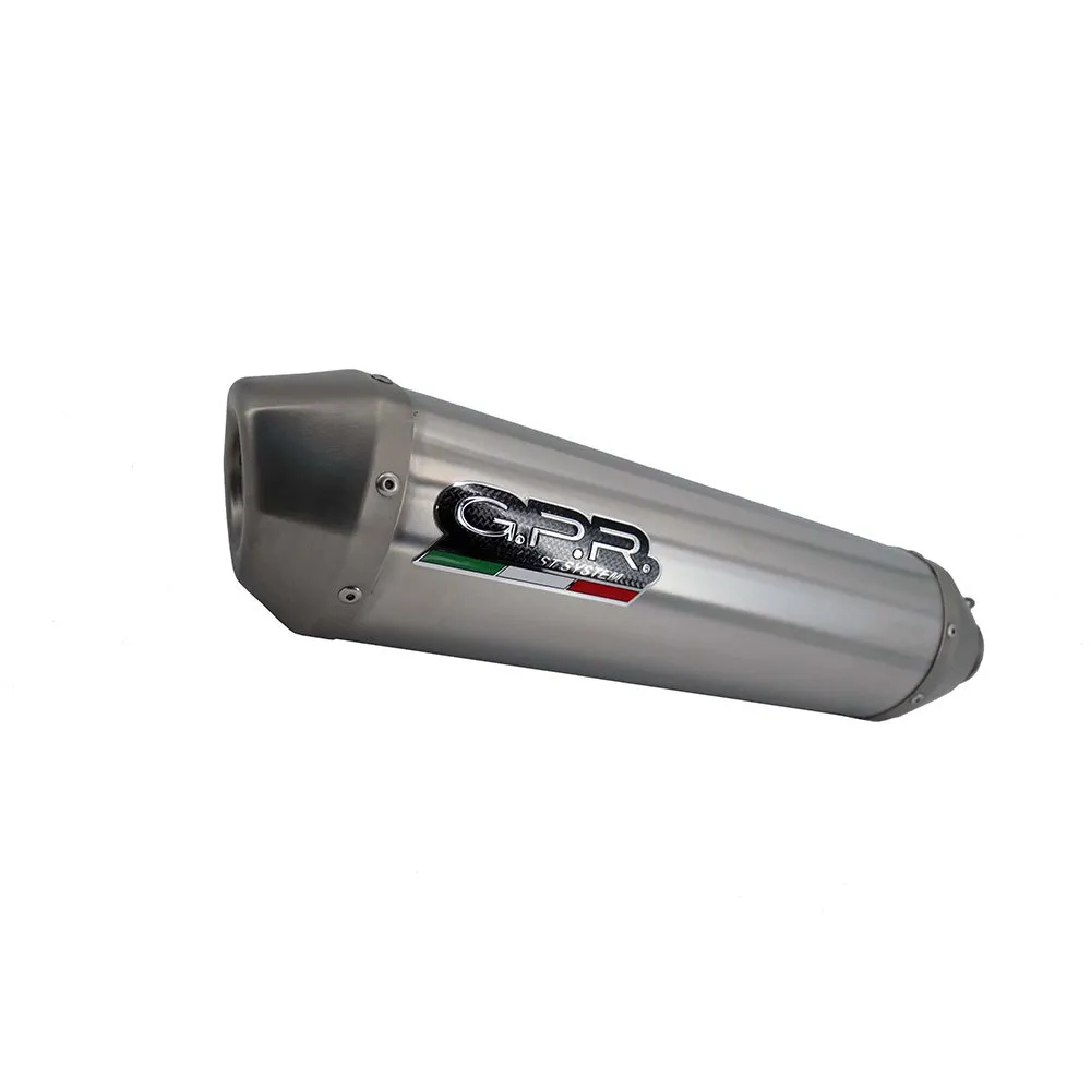 Gpr exclusive Silencieux Avec Tuyau De Liaison Honda Integra 700 2012-2013 Argenté| Motardinn