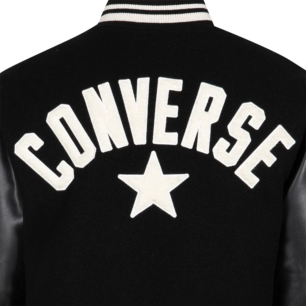 Converse kids Varsity Jacket Black | Kidinn